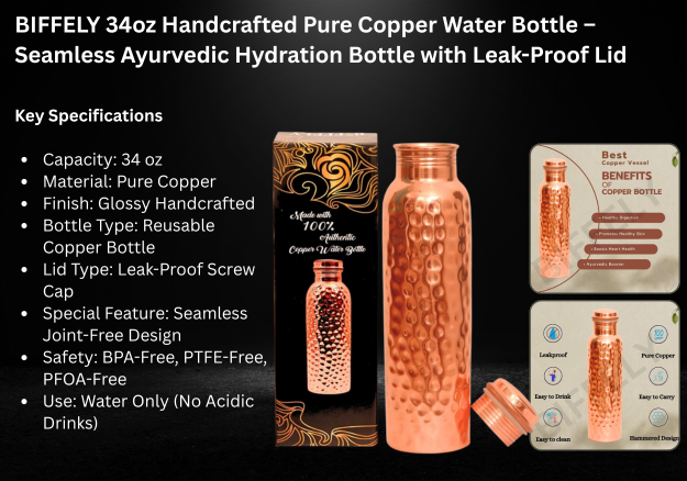 9 Best Copper Water Bottles in 2026 (Top Picks for Health & Durability ...